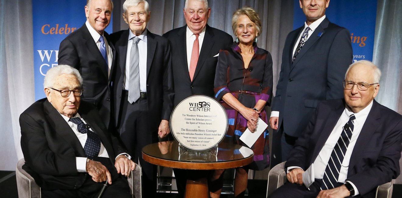 Wilson Center Marks 50 Years of Impact with Honorees Henry Kissinger ...