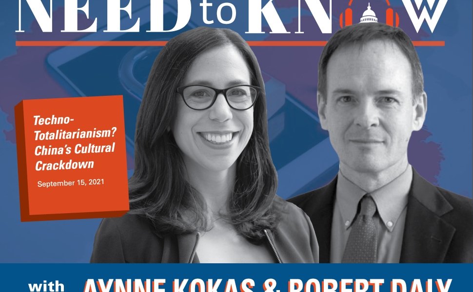 Techno-Totalitarianism? China's Cultural Crackdown | Wilson Center